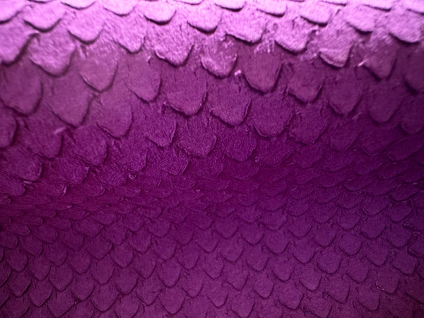 Fish Scale Embossed Leather – East Coast Leather